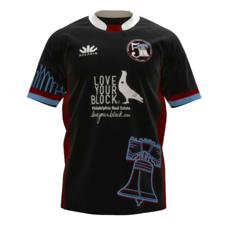 Philadelphia Rugby Football Club 50th Anniversary Jersey D3 - Mens Cut